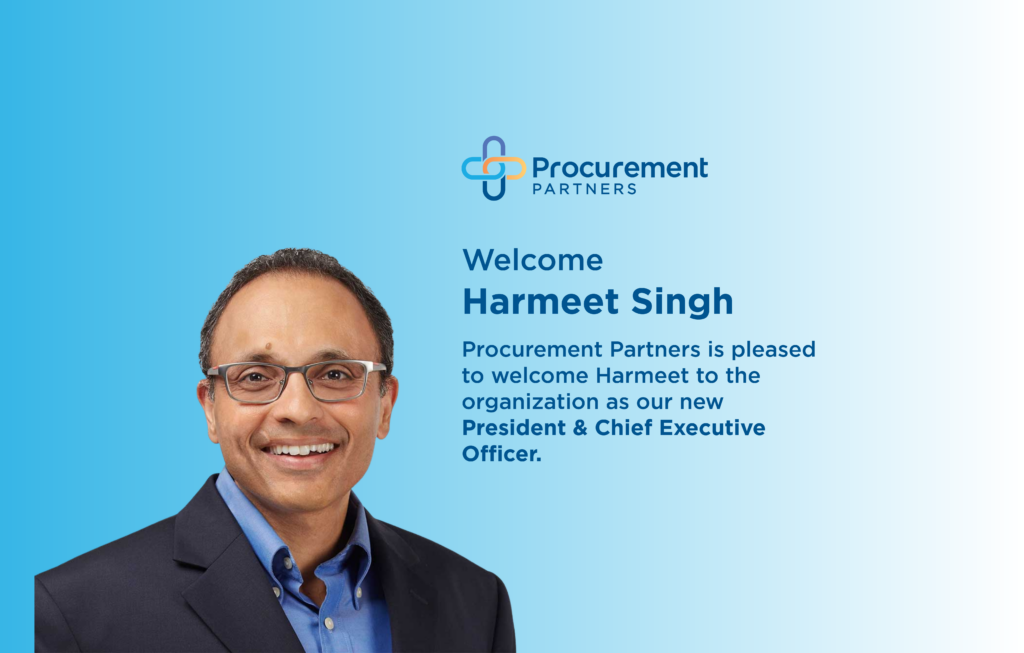 Procurement Partners Names Harmeet Singh President and CEO ...